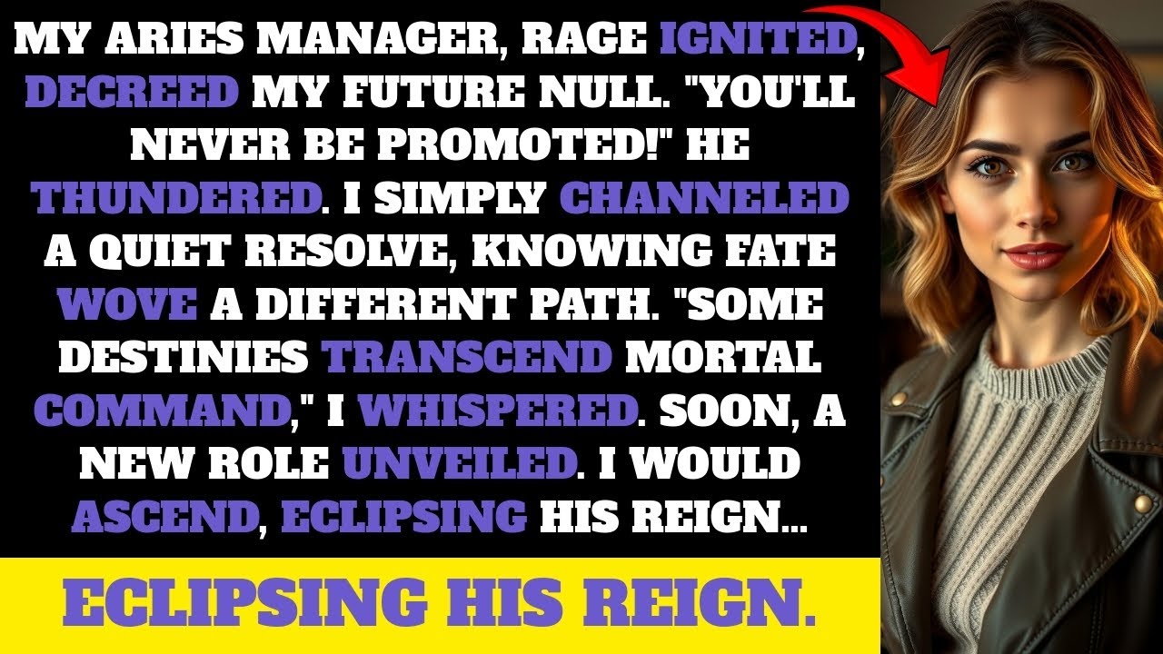 Aries Manager Yelled I’d Never Be Promoted — I Got Promoted Over Him ...