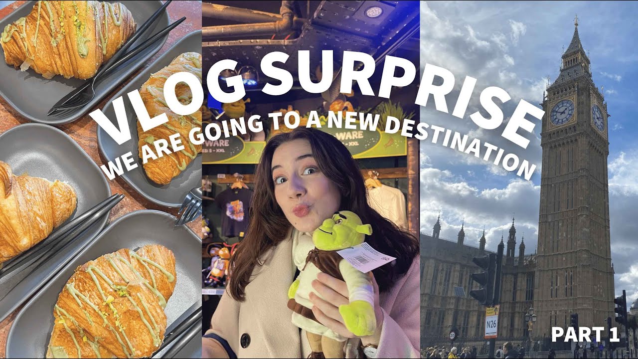 VLOG SURPRISE - PART 1 (London) - YouTube