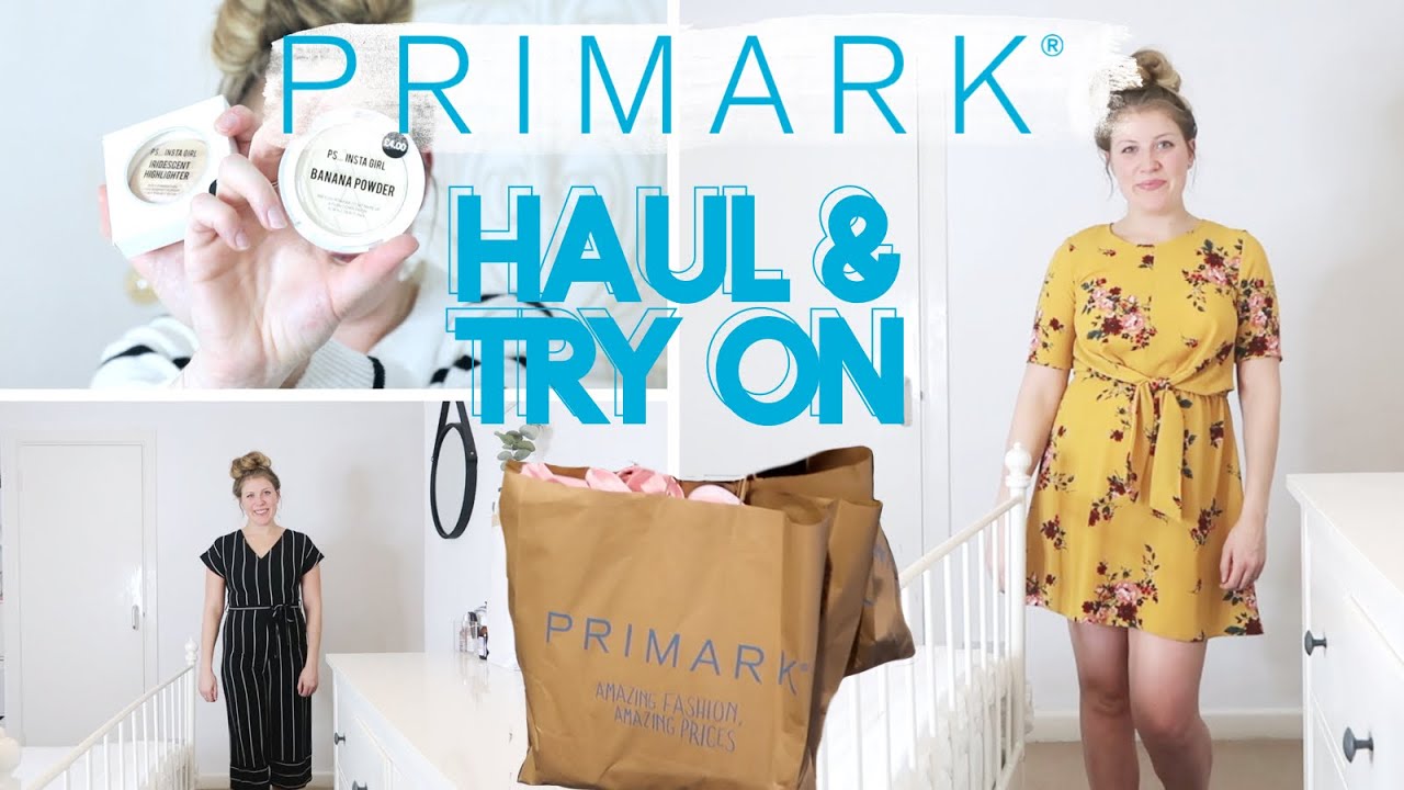 PRIMARK HAUL AND TRY ON | JANUARY 2018 - YouTube