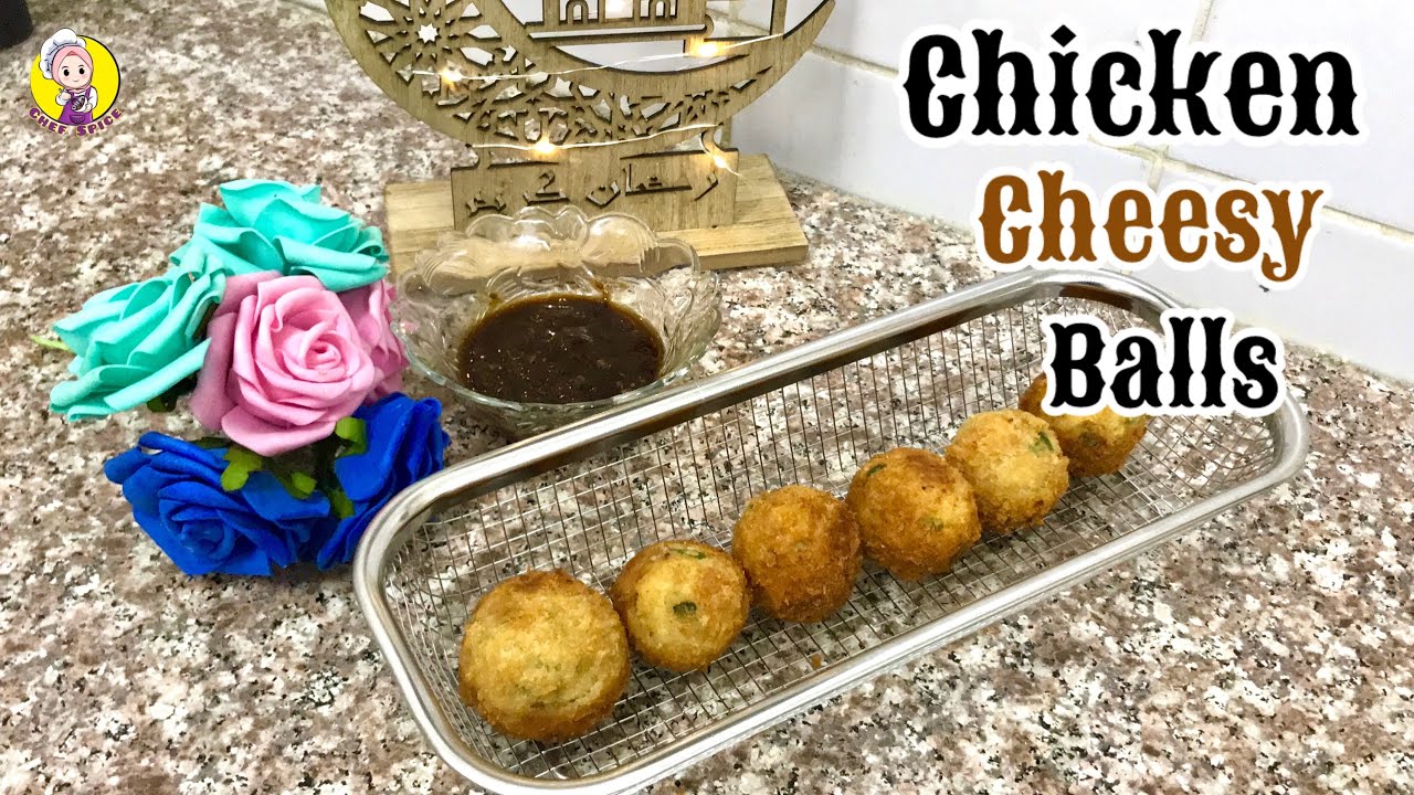 Chicken cheesy ball | cheese ball | easy recipe | within 5mints | party ...