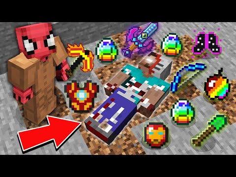 FAKİR HEROBRİNE İSKELETİNİ BULDU! (SONSUZ HAZİNE!) - Minecraft