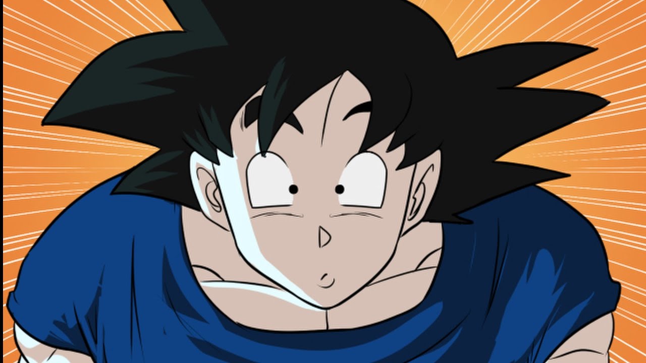 Goku Confused