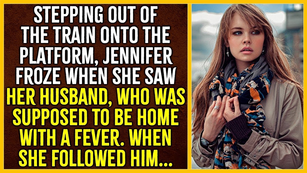 Jennifer saw her husband, who was supposed to be home, and froze… When ...