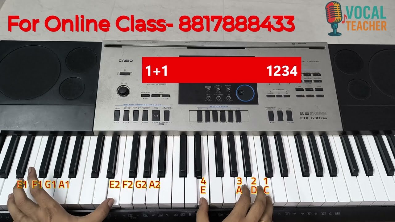 piano lessons for beginners | SENSATIONAL PIANO TUNE | Very Easy and ...