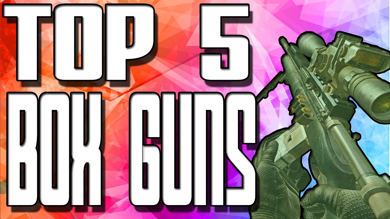 TOP 5 Box Weapons in "Black Ops 2 Zombies" BO2 Zombies - YouTube