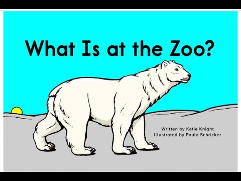 WHAT IS AT THE ZOO- book for kids - YouTube