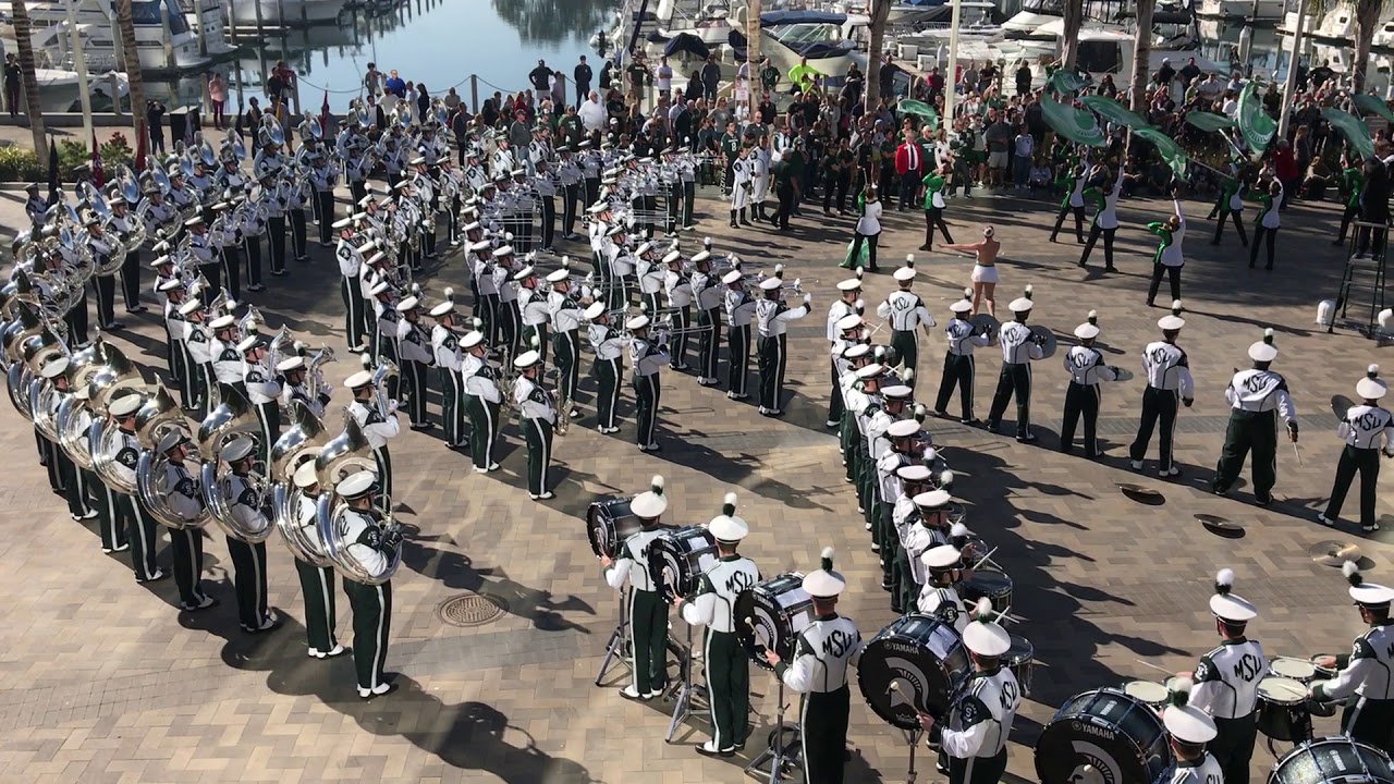 Malagueña - MSU Spartan Marching Band - YouTube