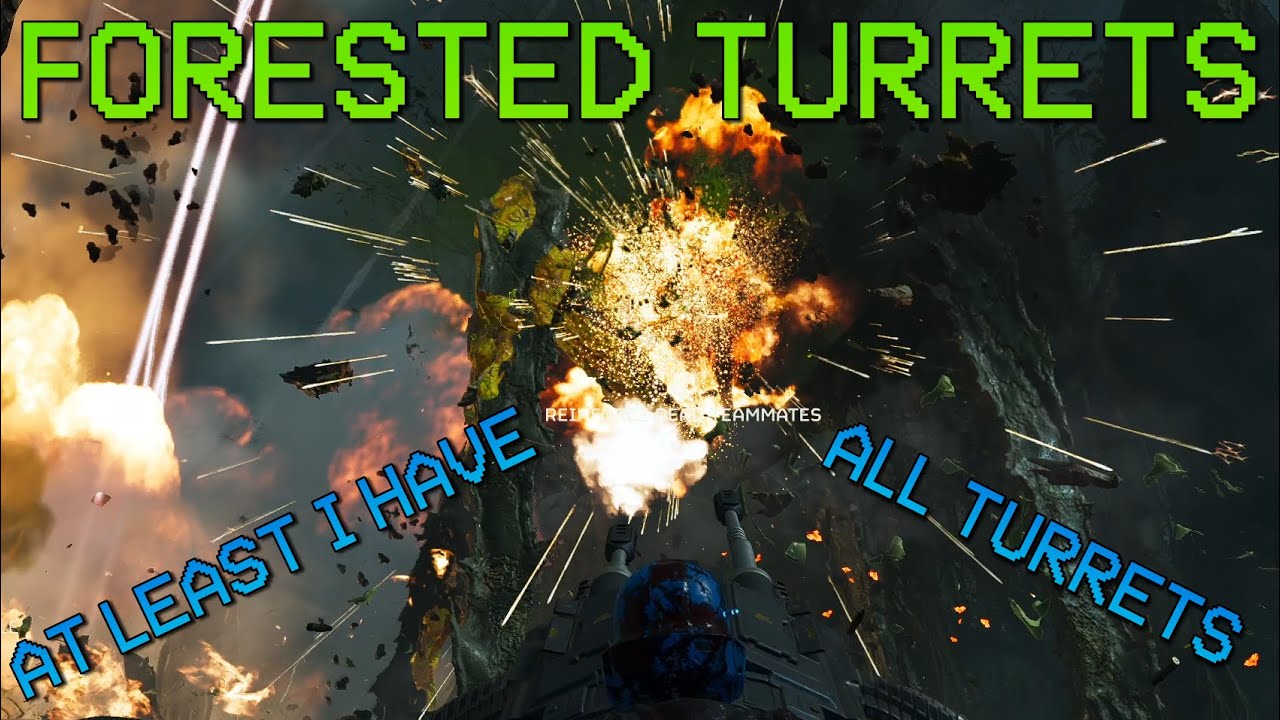 I RUN ALL TURRETS INTO THE FOREST | Helldivers 2 - YouTube