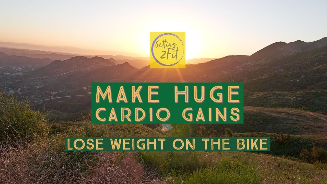 How make huge cardio gains and lose weight on the bike - YouTube