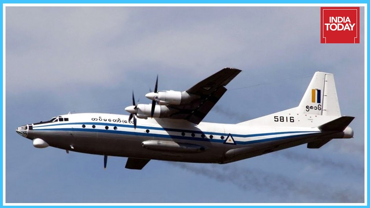 Myanmar Plane Goes Missing With 120 People On Board - YouTube