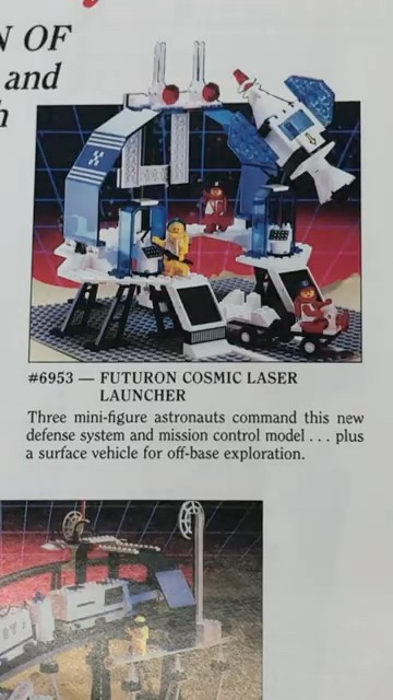 SNEAK PREVIEW - Lego Futuron! Fall 1988 Lego Builders Club # 27 - YouTube