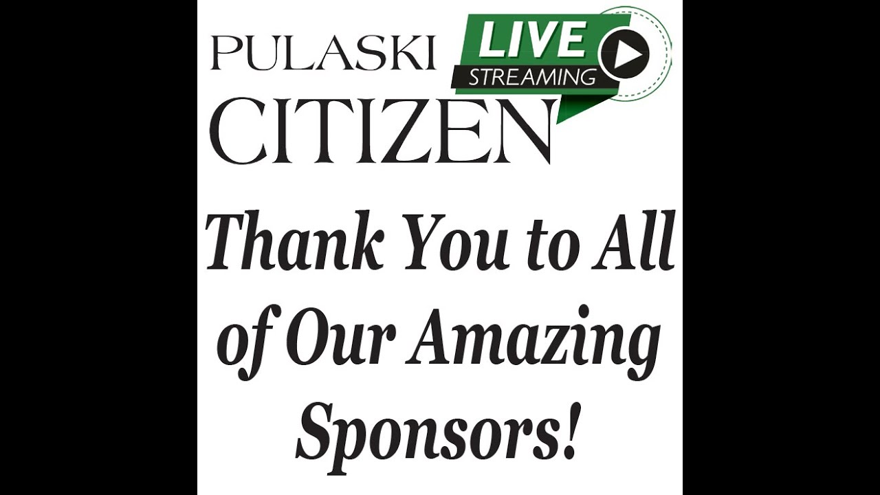 Pulaski Citizen Live Sponsors - YouTube