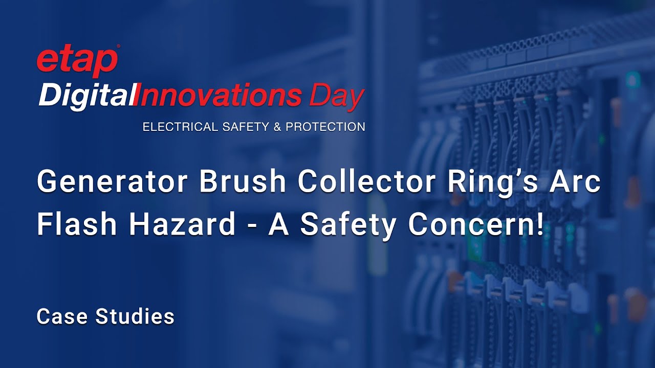 A Safety Concern - Generator Brush Collector Ring Maintenance, an Arc ...
