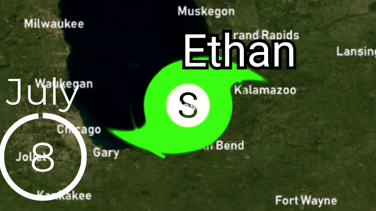 Hurricane Ethan (2122) Hypo Animation - YouTube