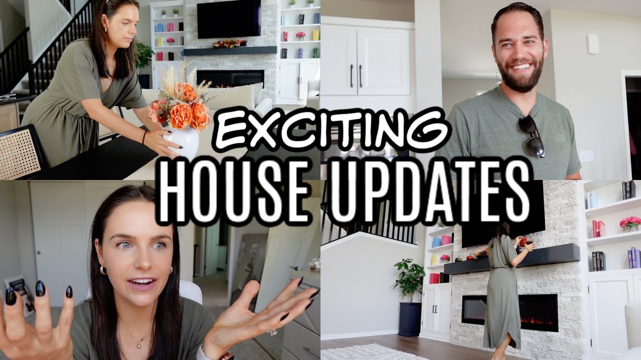 VLOG: exciting house updates, feeling behind + first time decorating ...