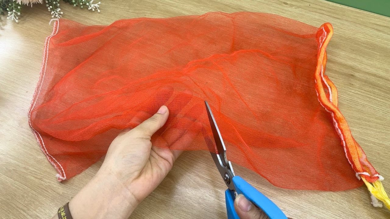 Recycle Veggie Mesh Bags: 3 Handy Products You Won't Believe - YouTube