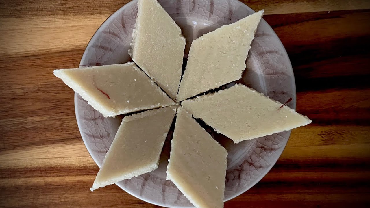 Almond Diamond Bites (Badam Katli) - YouTube
