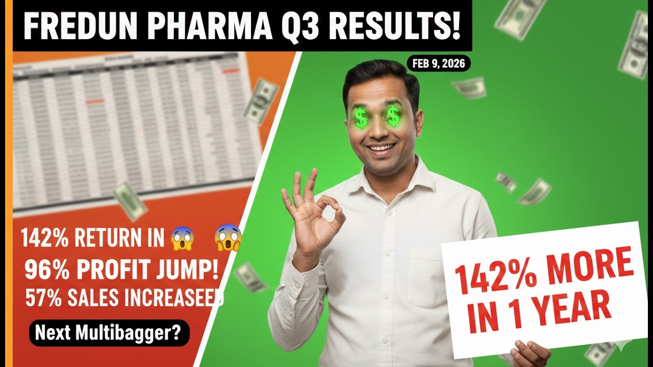 Fredun Pharma Results: 96% PROFIT JUMP! 😱 (Next Multibagger?) - YouTube