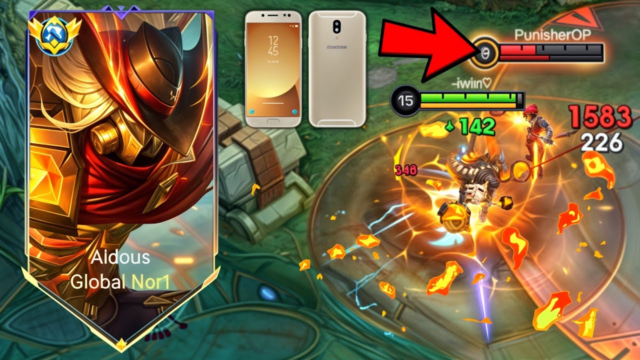 PLAYING MOBILE LEGENDS ON J7 PRO 2025!! (aldous gameplay) - YouTube
