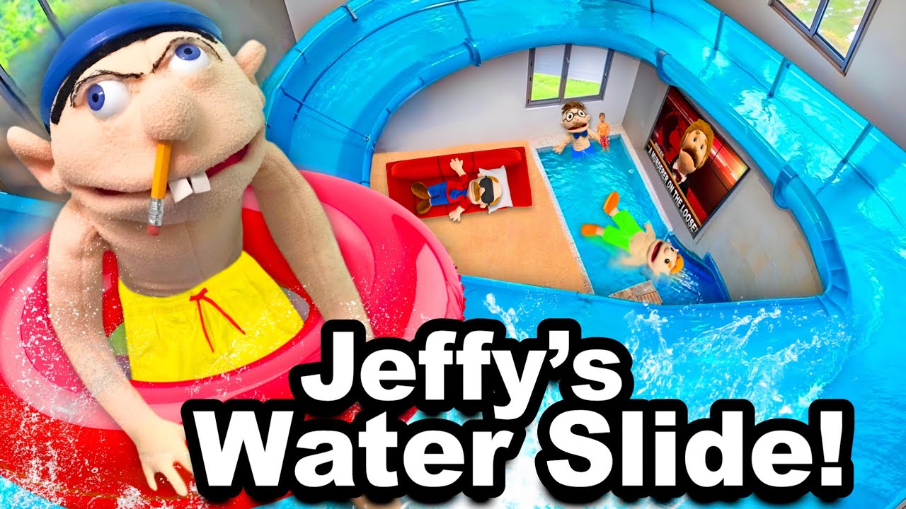 SML YTP: Jeffy’s Water Slide! - YouTube