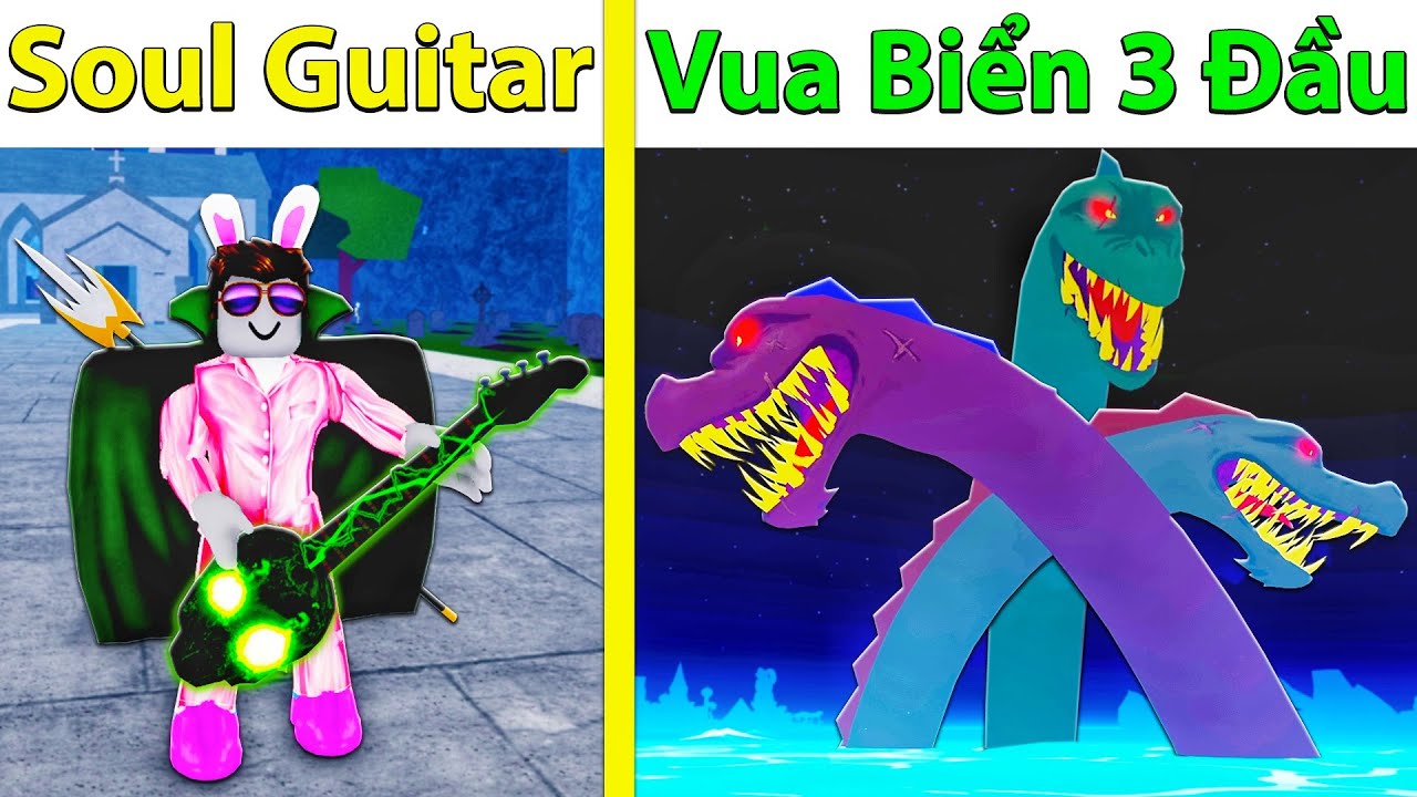 NẾu Slenderman SỞ HỮu Soul Guitar BẮt ĐƯỢc Vua BiỂn 3 ĐẦu VÀ GẶp ThuyỀn