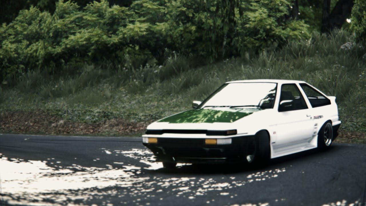 DRIFT MASTER TOYOTA AE86 ON GUNMA CYCLE GOING CRAZY (REAL GRAPHICS ...