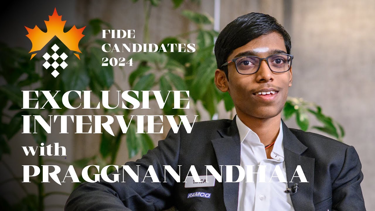 Praggnanandhaa: "When I was growing up, Anand sir was a huge ...