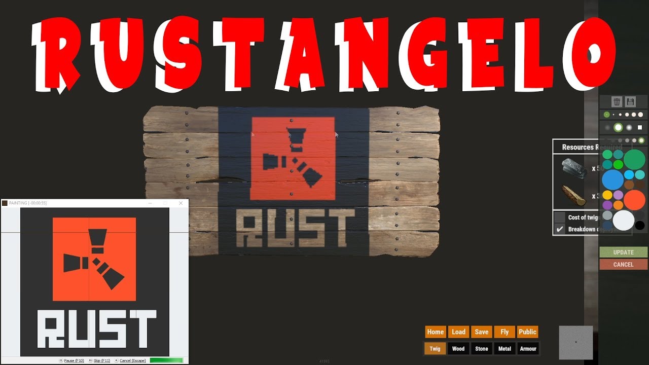 How To Use Rustangelo - YouTube