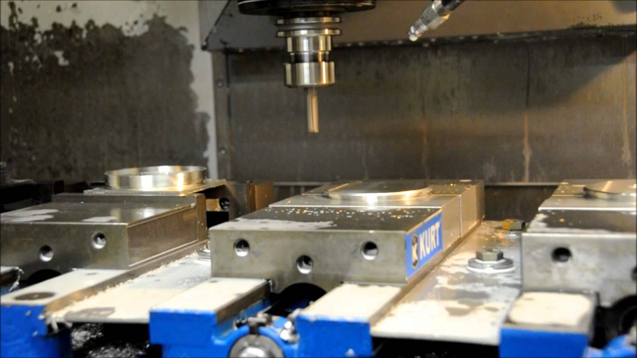 Final video - CNC machine in action making pellet containers - YouTube