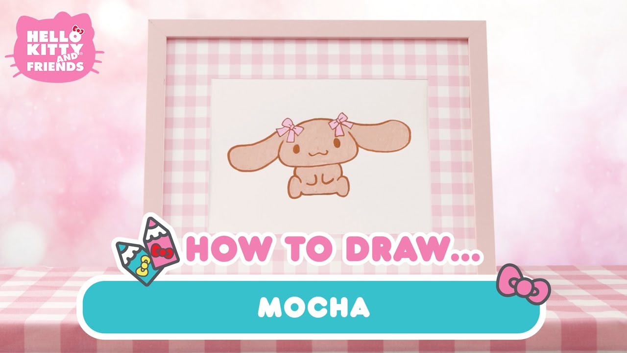 How to Draw Mocha | Hello Kitty Drawing Tutorial - YouTube