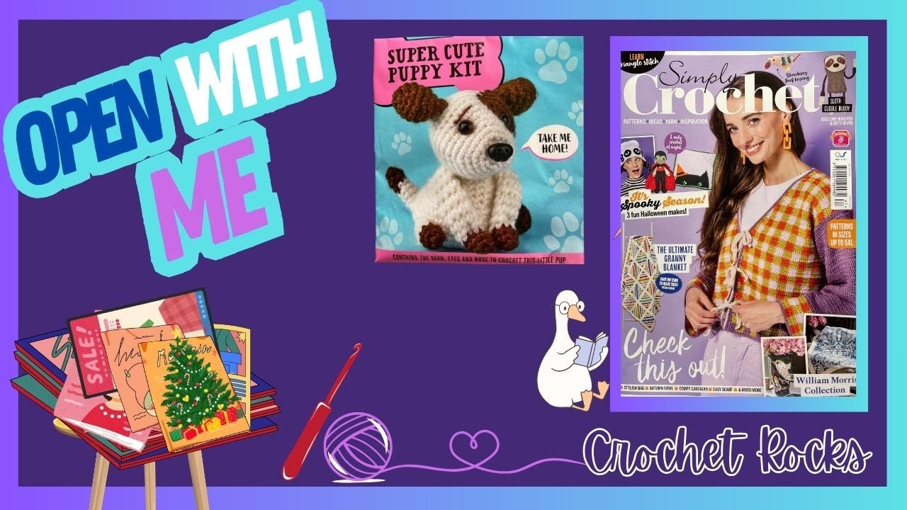 📚 Open With Me 237 Simply Crochet Magazine & Free Amigurumi gift - YouTube