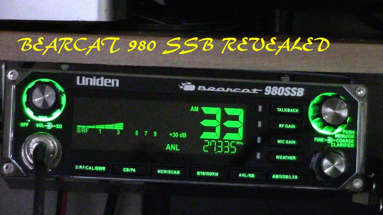 AirWaves Episode 14: Uniden Bearcat 980 SSB Radio Reveal - YouTube