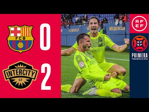RESUMEN #PrimeraFederación | FC Barcelona Atlètic 0-2 CF Intercity | Jornada 36 | Grupo 2