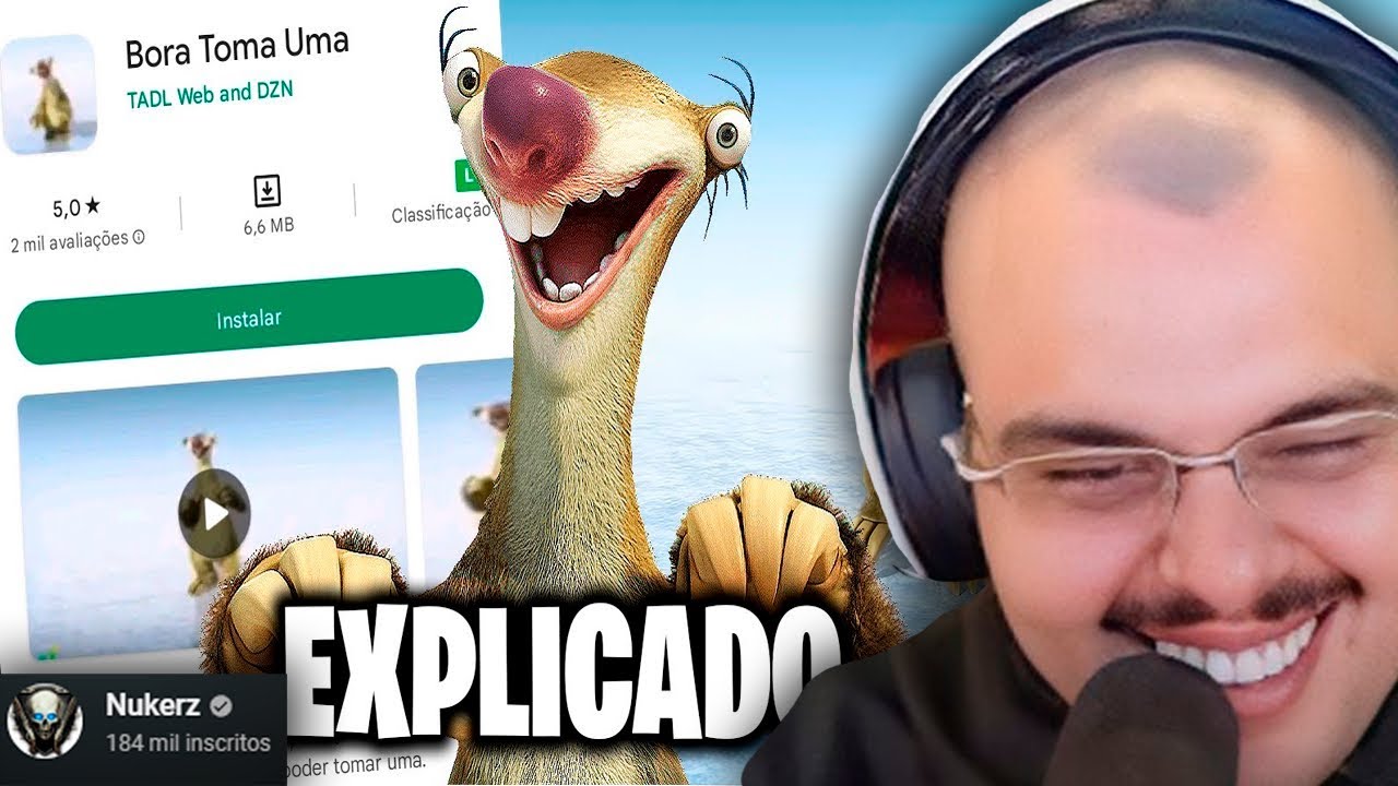 EXPLICANDO A ORIGEM DO MEME “BORA TOMA UMA” - Maicon React - YouTube