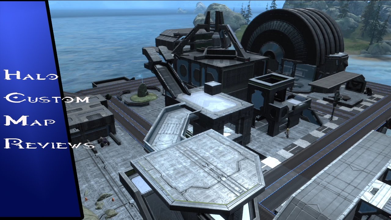 Halo Custom Map Review Halo City - YouTube