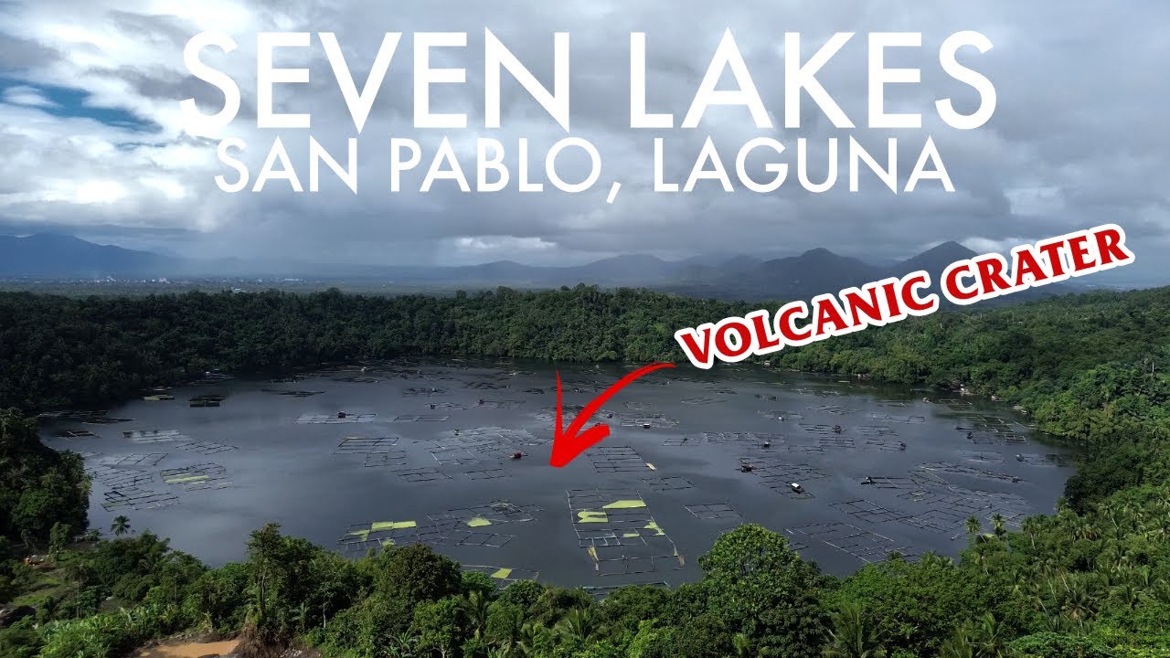 SEVEN LAKES NG SAN PABLO, VOLCANIC CRATER PALA!!! - YouTube