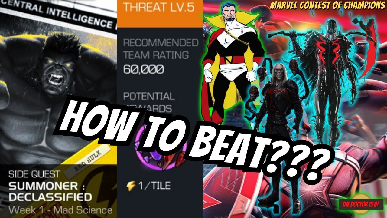 How To Beat the May MCOC Side Quest Summoner Declassified Week 1 Marvel ...