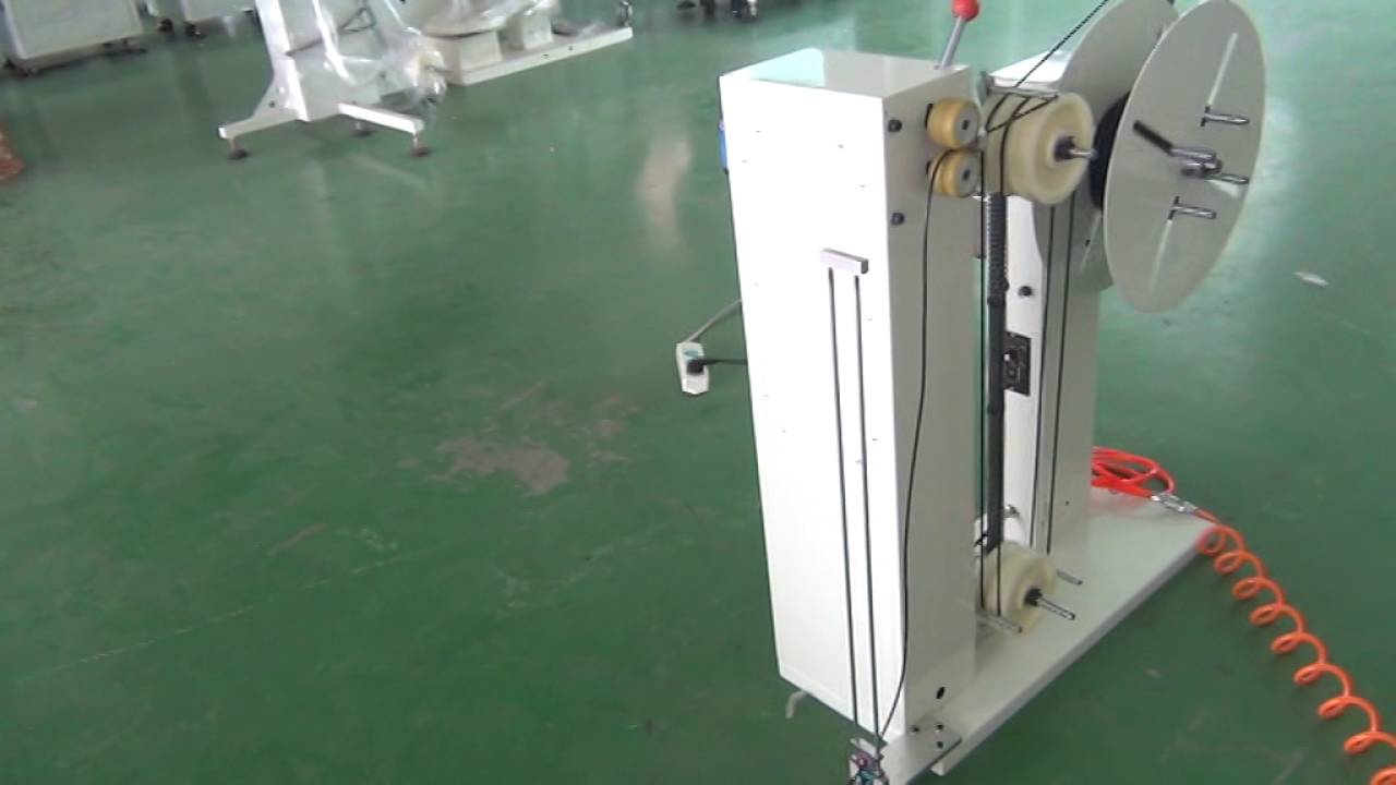 HC- 500 wire feeding , pay off, take up machine - YouTube