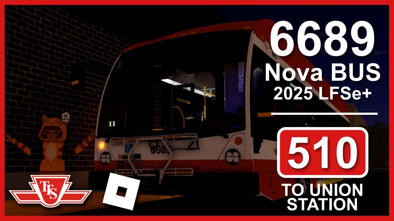 ROBLOX Driving | Toronto Transit Systems · #6689 2025 Nova BUS LFSe+ ...