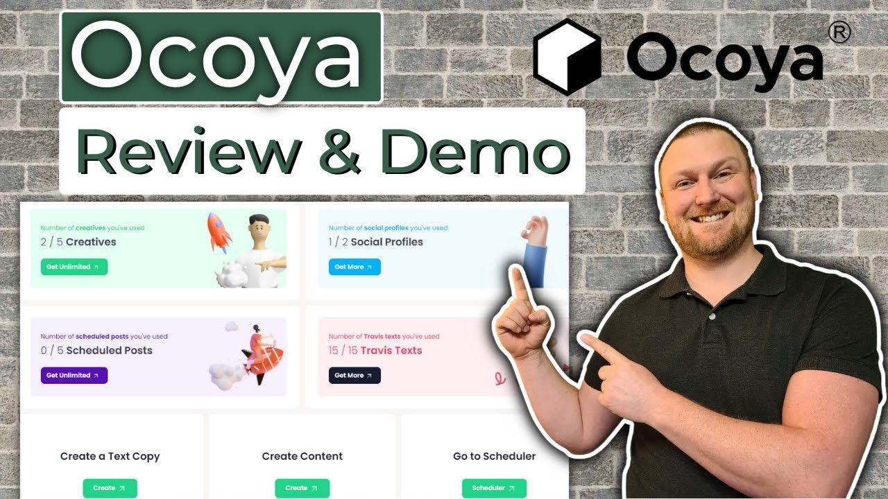 Ocoya Review - Ocoya Demo - Full Walkthrough - Social Media Automation - YouTube