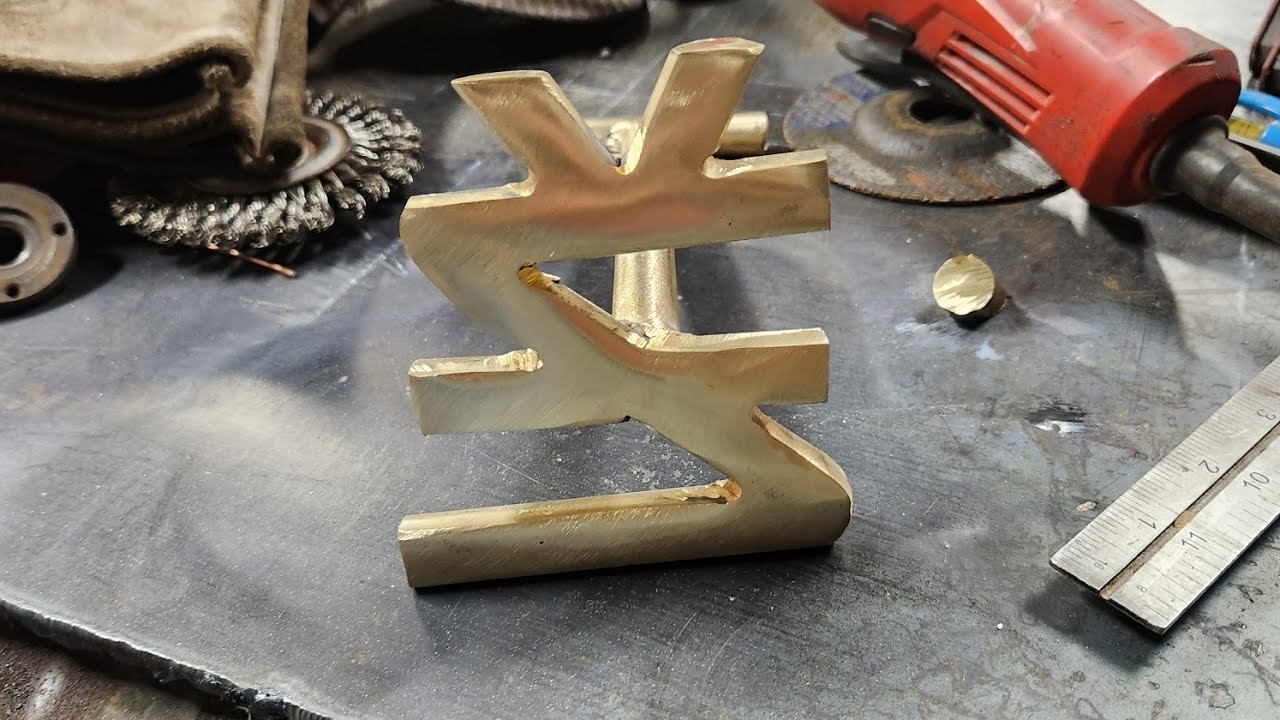 How to make a copper freeze brand - YouTube