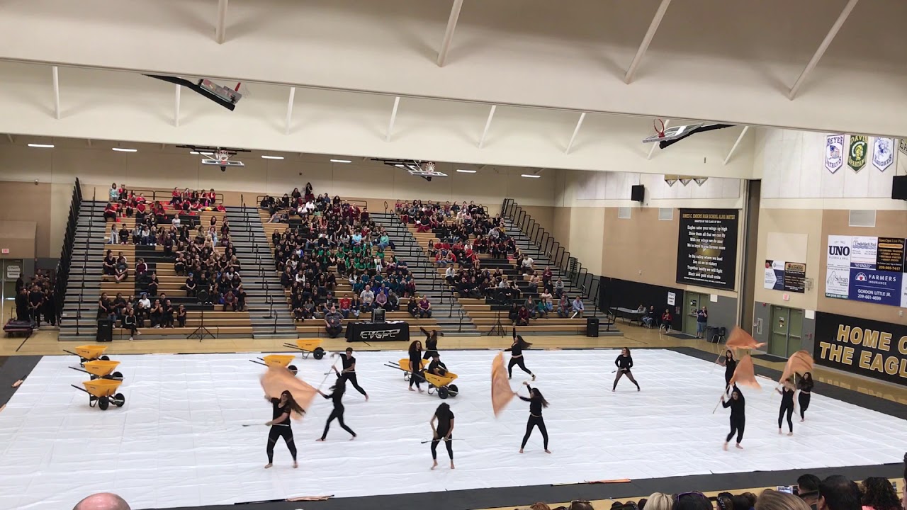 Merced HS Varsity Winterguard 2018 - YouTube