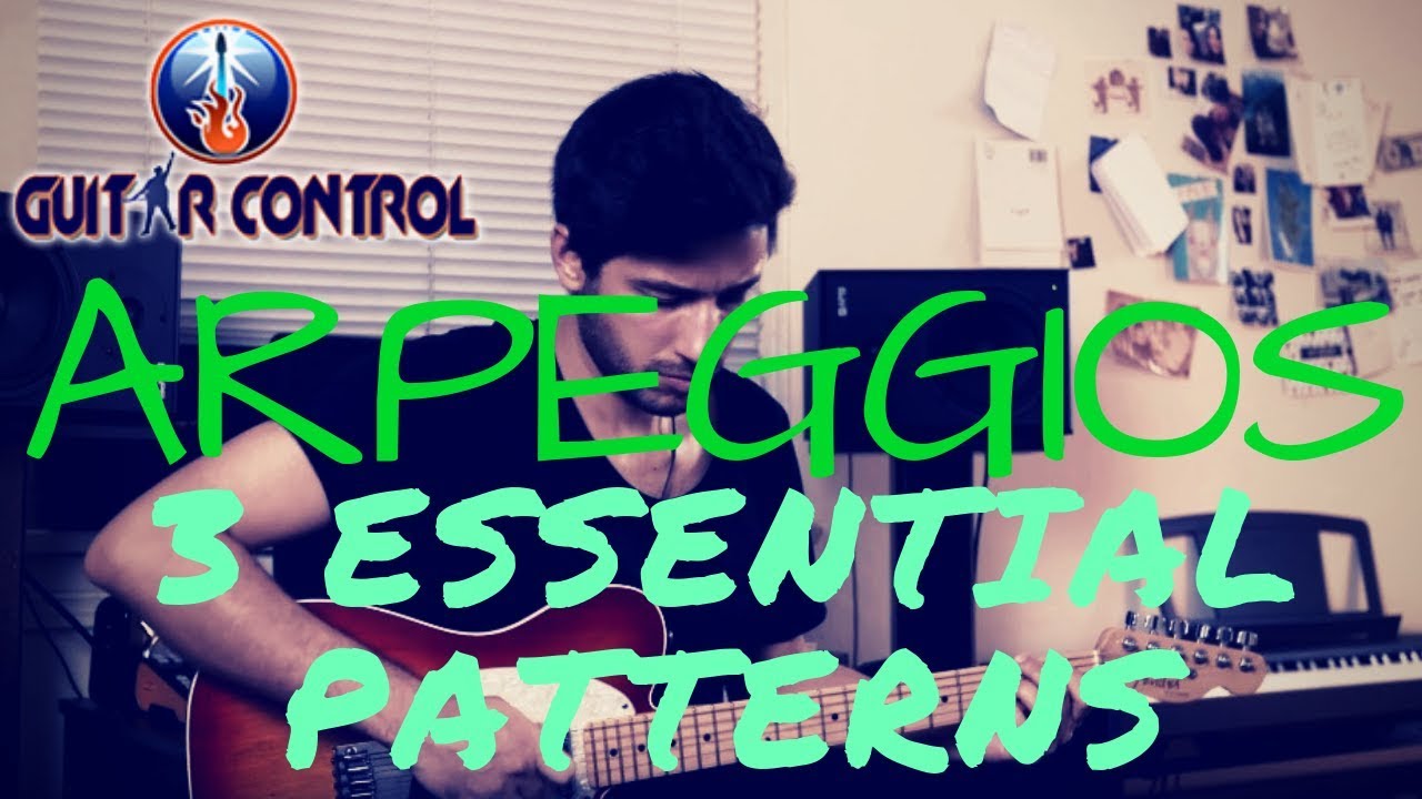 Rhythm Guitar Lesson On 3 Essential Patterns With Arpeggios - YouTube