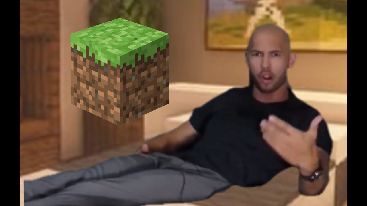 Andrew Tate "breath air" In Minecraft - YouTube