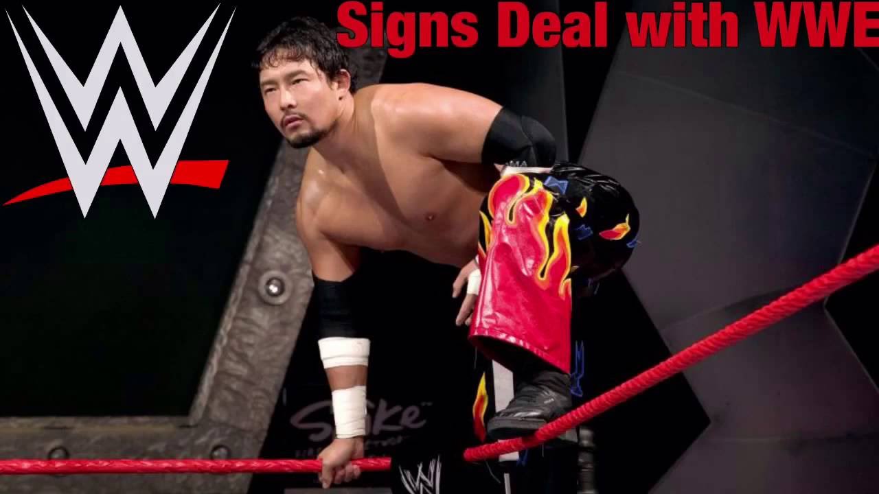 Yoshihiro Tajiri Signs New Deal with WWE! - YouTube