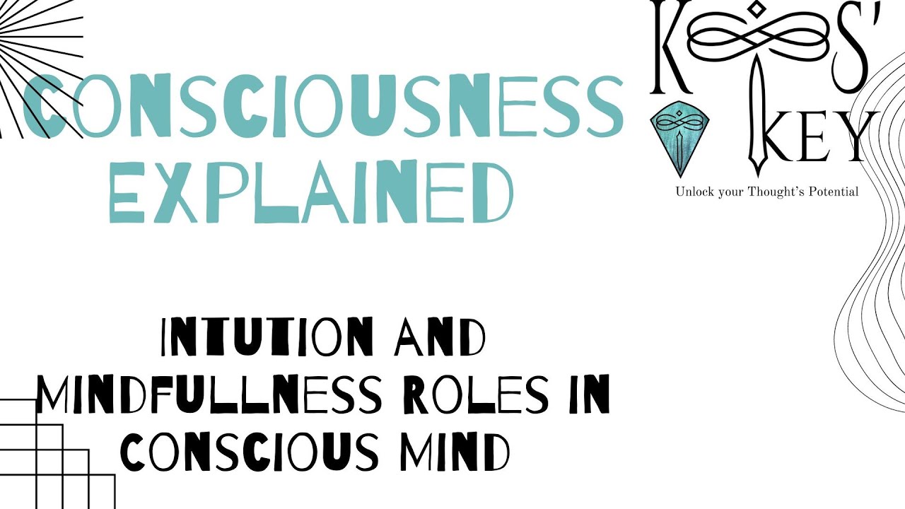 Consciousness Definition and Explanations. Clip from Koos' Key ...