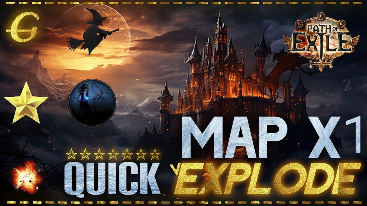 Quick Explode Cold Dot Occultist Map X1 - YouTube