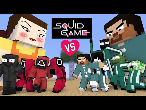 Squid Game Challenge - All Episode - Minecraft Animation | XDJames