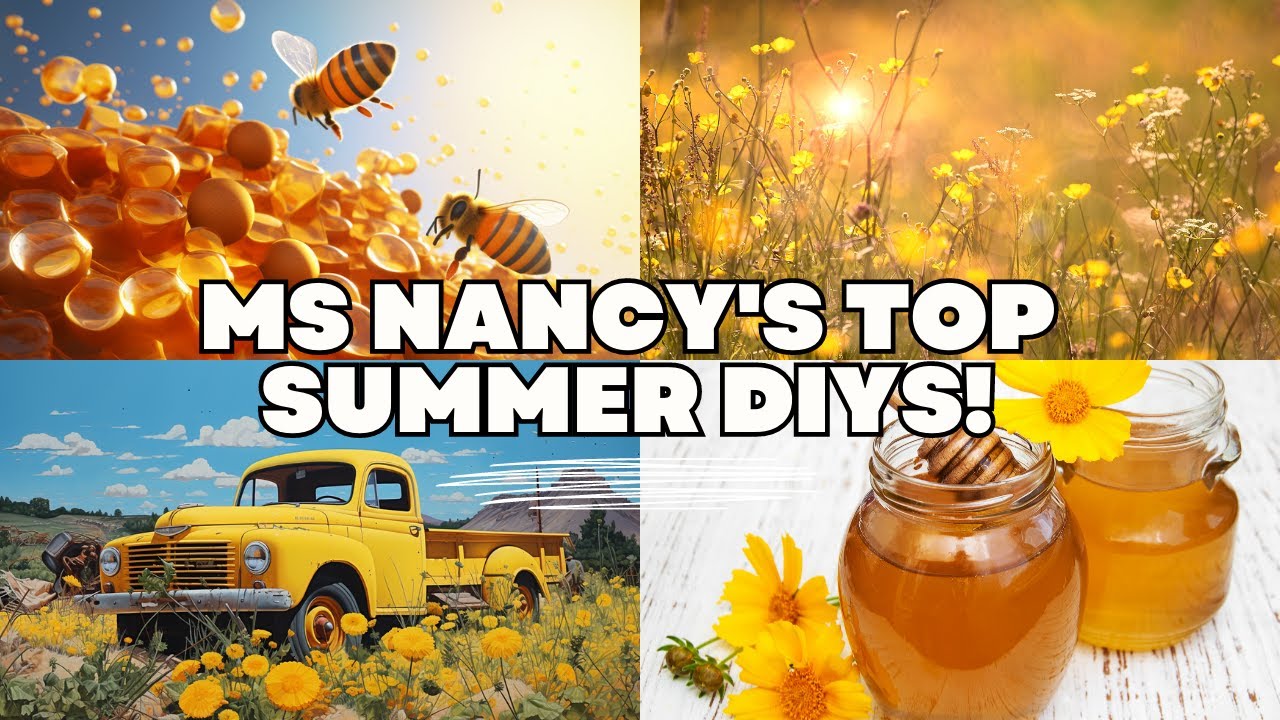 CRAFTY FUN IN THE SUN: MS NANCY'S TOP SUMMER DIYS REVEALED!!! ☀️🌞🌅 ...