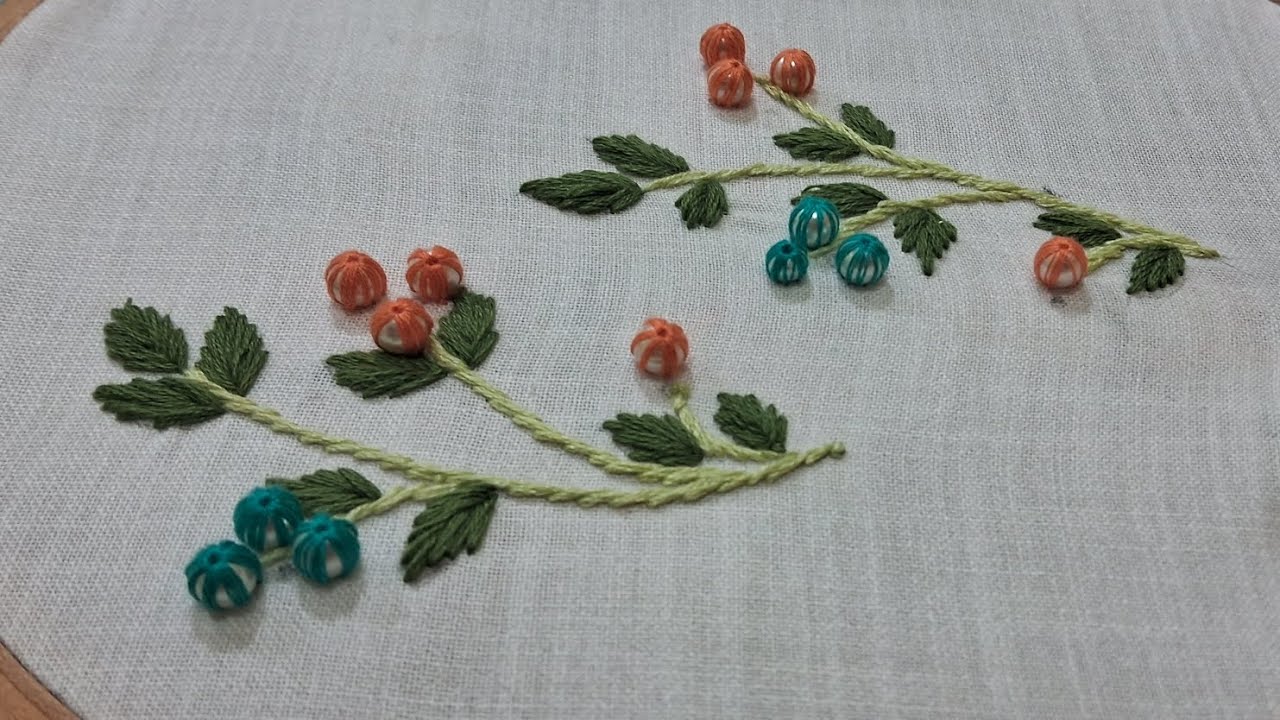 Hand Work Design | Pearl Hand Embroidery Design | Designs By Anjum ...